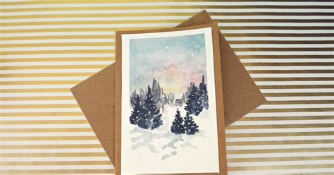 МОРЕ НЕБЕ Winter Landscape Greeting Cards