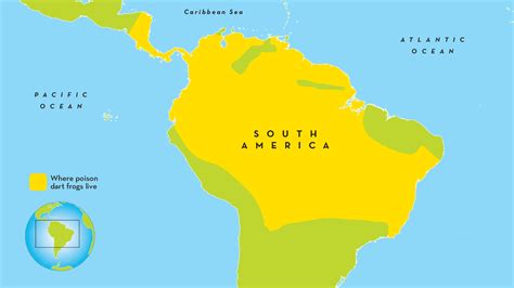 Glass Frog Habitat Map