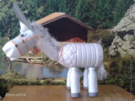 Como Hacer Un Burro Con Botellas De Plastico Recicladas