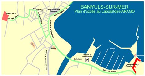 plan Bibliothèque de l Observatoire de Banyuls sur mer