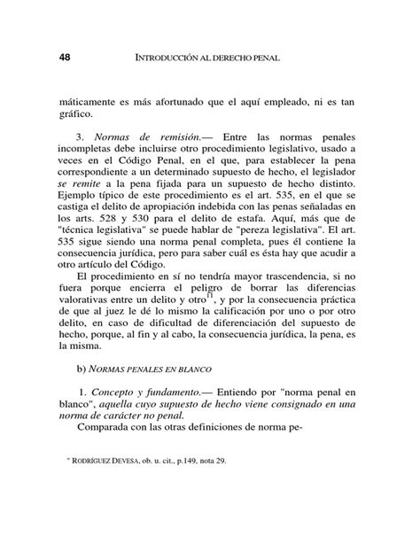 MuÑoz Conde Tipos Penales En Blanco Descargar Gratis Pdf Derecho