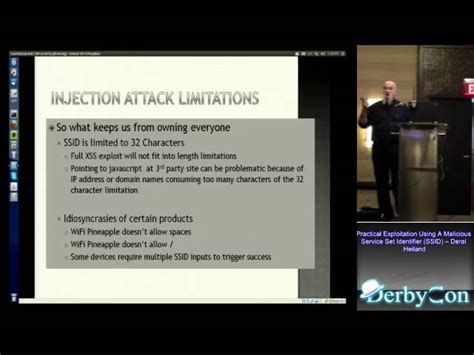 Derbycon Talk Practical Exploitation Using A Malicious Service Set