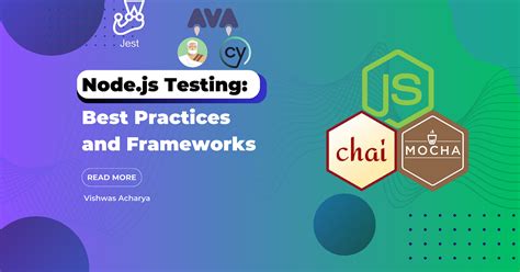 Nodejs Testing Best Practices And Frameworks By Vishwas Acharya