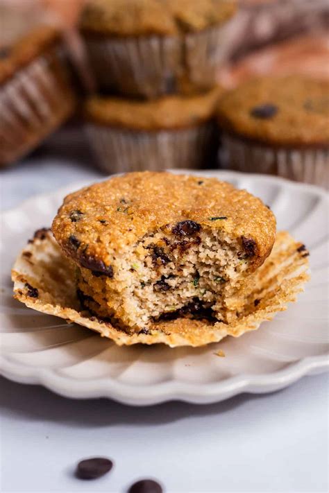 Almond Flour Zucchini Muffins