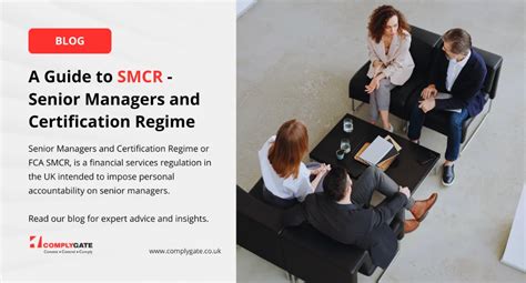 Smcr Compliance Guide For Senior Managers