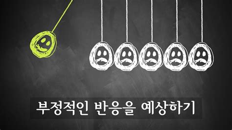 부정적인 반응을 예상하기 Youtube