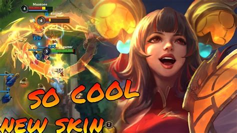 Wild Rift ADC NEW SKIN DRAGON LANTERN ZERI FULL GAMEPLAY ITEMS RUNES