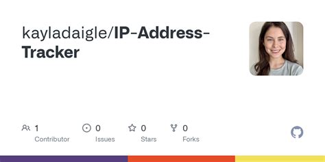 GitHub Kayladaigle IP Address Tracker