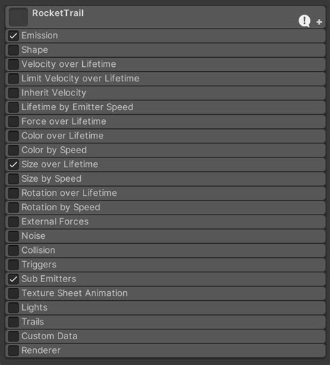unity tutorials vg2 quest 8 particle systems