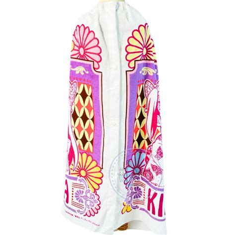 【巻きタオル】鬼滅の刃 マキマキタオル 80cm 2667376 胡蝶三姉妹 ラップタオル 巻き巻きタオル Rio Shop 莉緒小舗