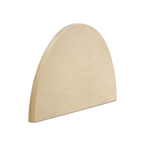 Half Circle Cutouts Semicircle Wooden Cutouts For Crafts Play