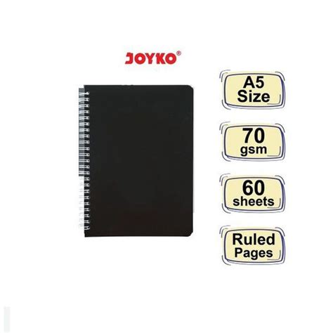 Ruled Notebook Diary Agenda Buku Catatan Bergaris Joyko Nb