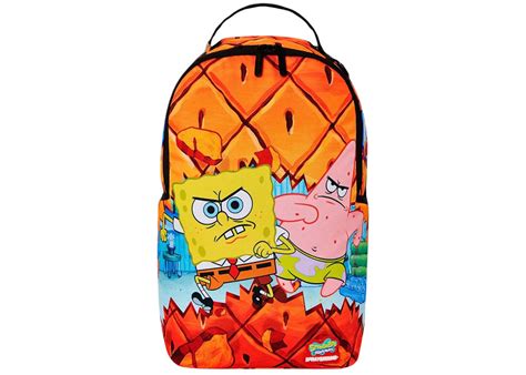 Sprayground X Spongebob Dont Mess With Spongebob Dlxsr Backpack