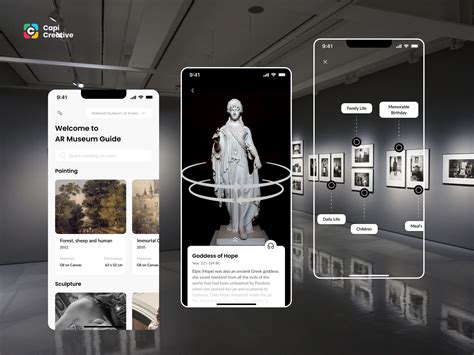 Museum Ar Mobile App Ui Concept By Capi Product On Dribbble