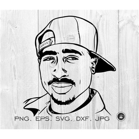 2pac Svg Rapper Svg Tupac Svg Tupac Shakur Tupac Shakur Inspire