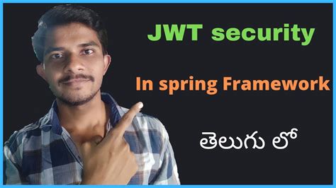 Jwt Security Jwt Jwt Concept In Telugu Jwt Tutorials Easy