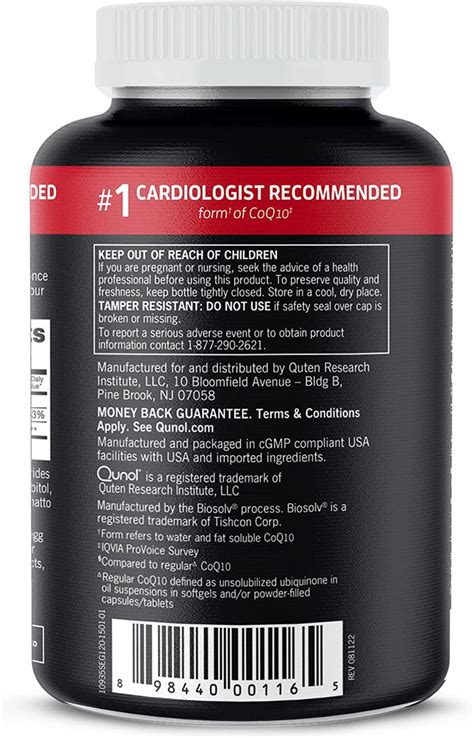 Qunol® Ultra Coq10 100mg 3x Better Absorption
