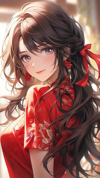 Premium Ai Image Hand Drawn Anime Cartoon Illustration Of A Girl