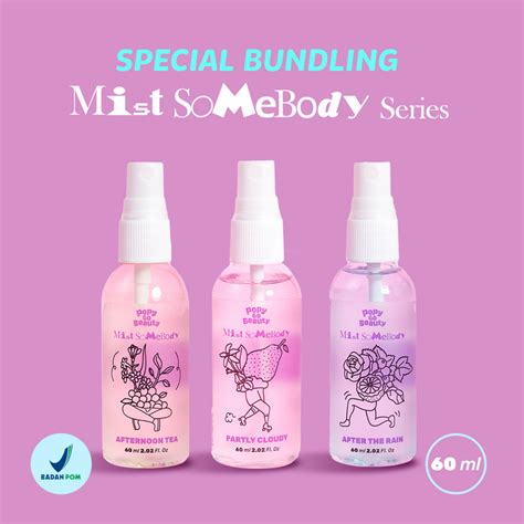 Jual Popy Go Beauty Mist Somebody Series 2in1 Body Hijab Mist 60 Ml