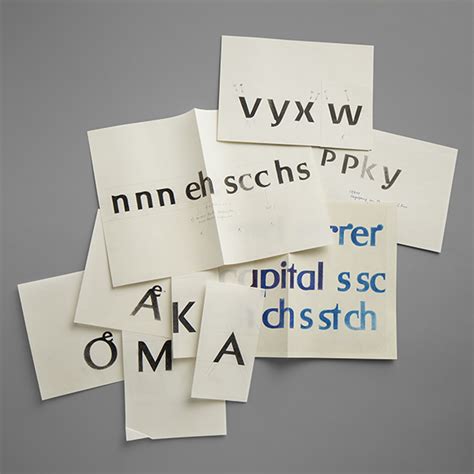 Gerstner Original Whos The Rightful Owner Of This Swiss Typeface