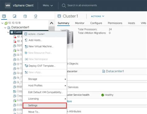 How To Configure A DRS Cluster In VMware