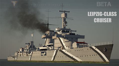 Tfs 50 Leander And Leipzig Class Cruisers First Look Wip Images