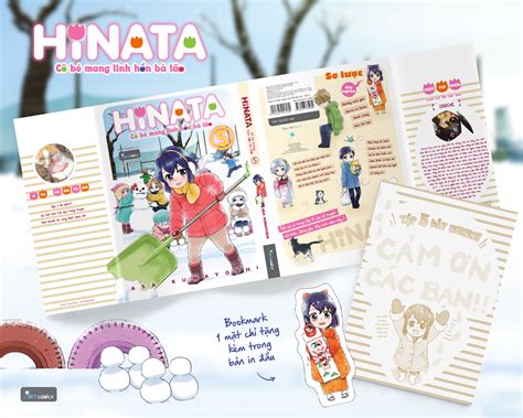 Hinata Cô Bé Mang Linh Hồn Bà Lão Tập 5 Tặng Kèm Bookmark Bế Hình