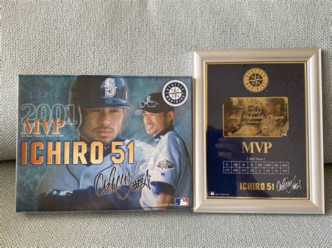 Yahooオークション イチロー／ichiro シアトルマリナーズ 2001年mvp