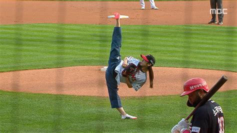 스포츠 영상 태권도 품새 국가대표 이주영 발차기만큼 날카로운 제구력