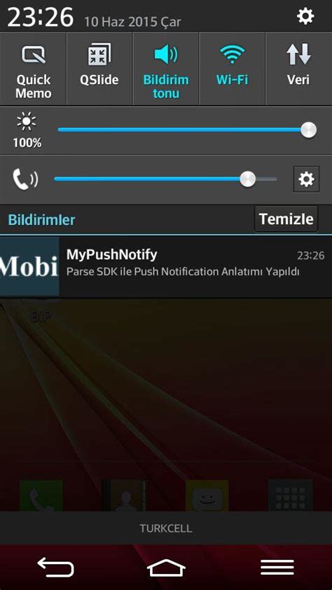 Parse SDK ile Push Notification Gönderme