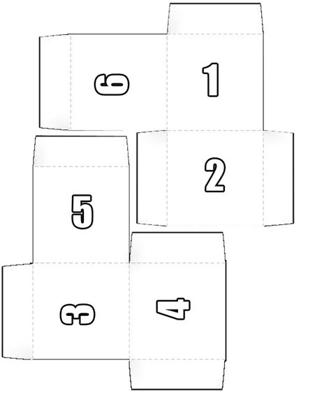 Chonzskypedia Box Pattern Or Make A Cube Paper Toy