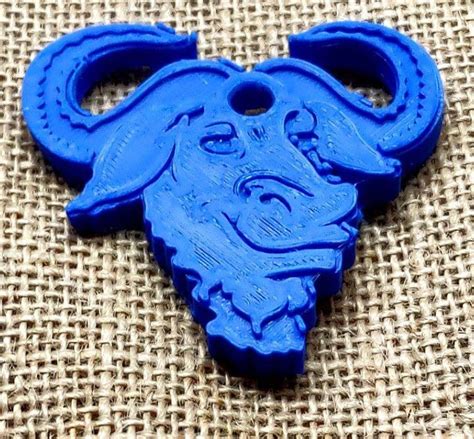 Gnu Key Ring Baggage Tag Libre Tech Shop
