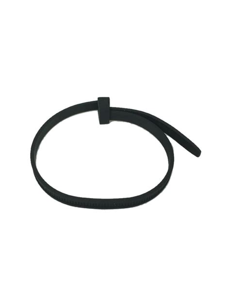 Ambushアンブッシュ Zip Tie Braceletブレスレット Blkメンズ 中古品の販売・通販ならセカンドストリート