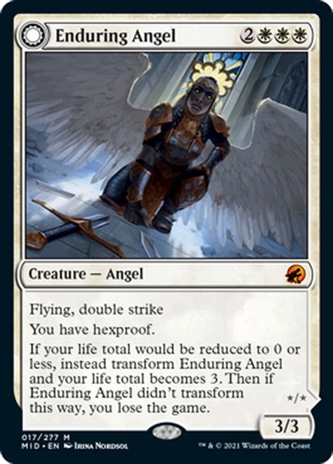 【eng】天使の処罰者不朽の天使angelic Enforcerenduring Angel Mtgmid017m マスターズ