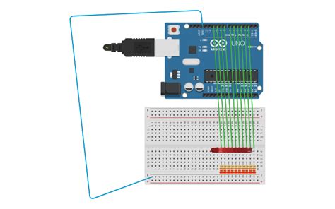Circuit Design Эксперимент 7 Tinkercad