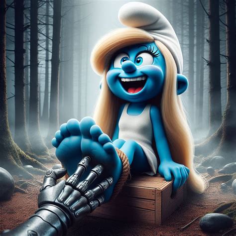 Smurfette Tickle Torture By Tool04 On Deviantart