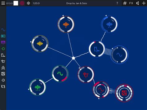 Test Reactable Systems Rotor Modulare Sample Performance IOS APP AMAZONA De