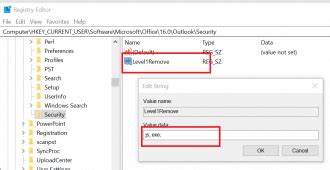 FIX Outlook Blocks Access To Potentially Unsafe Attachments
