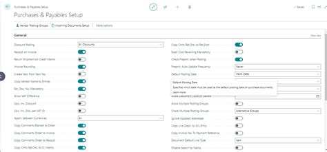 How To Set Up Multiple Posting Groups For Vendors And Customers In