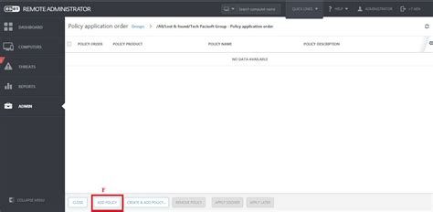 hướng dẫn assign policy vào group trong eset help pacisoft
