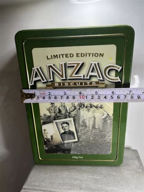 ANZAC BISCUIT LIMITED Edition Empty Collectable Tin Container