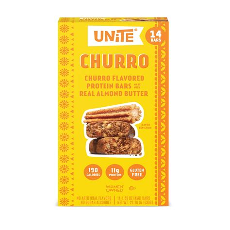 UNiTE Food S Award Winning Churro Flavored Protein Bars Launch At Costco Wholesale In Northern