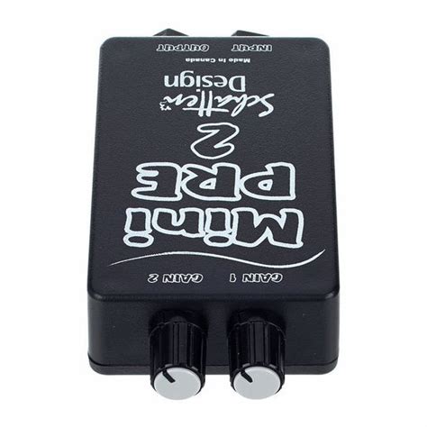 Schatten Design Mini Pre 2 Acoustic Preamp United States