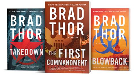 Three More Thrillers Out With A New Look Brad Thor
