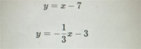 Solved Yx 7 Y 13 X 3 Math