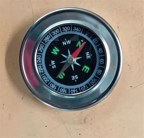 Stainless Steel Black Analog Magnetic Compass 75 Mm At ₹ 100piece In Ambala
