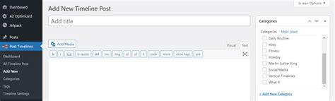 How To Add Tag Based Timeline Posts Post Timeline Wordpress Plugin