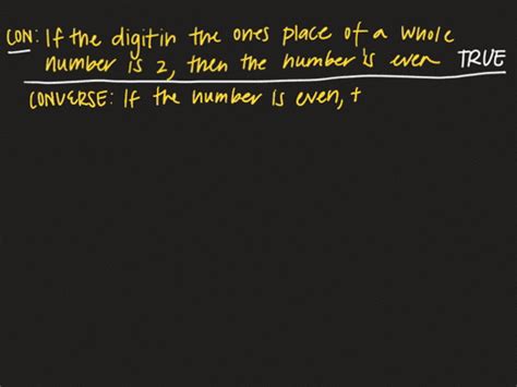 Solved Write The Converse Inverse And Contrapositive Of Each