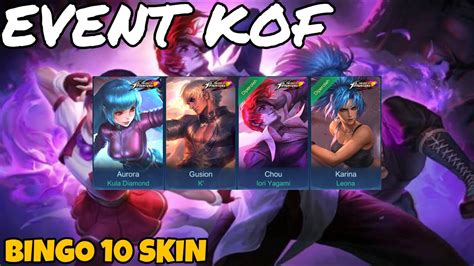 Event Kof Bingo Mobile Legends Youtube