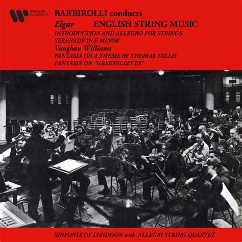 Barbirolli Elgar Introduction And Allegro For Strings Serenade